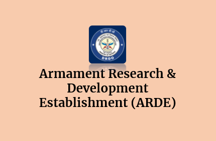 Armament Research & Development Establishment (ARDE) – India's War ...