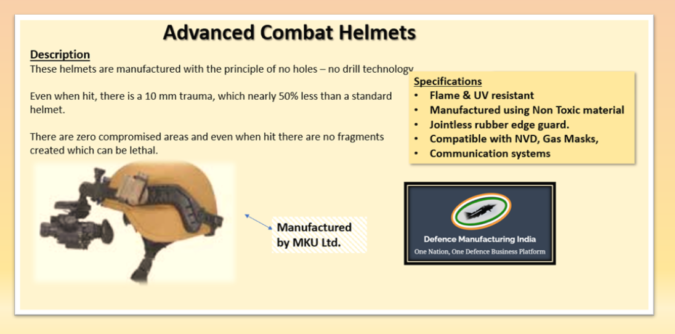 Advanced Combat Helmets – India's War Factories