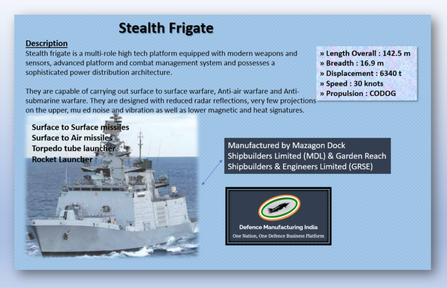 Stealth Frigate – India's War Factories