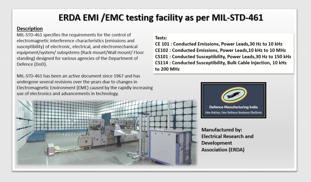 ERDA Testing Facility – India's War Factories